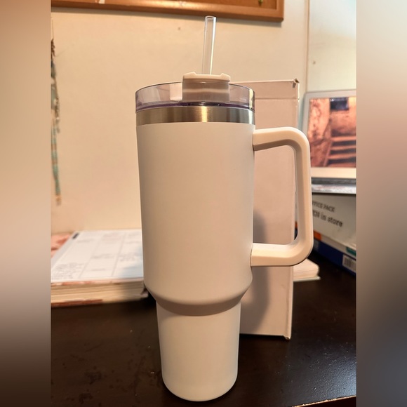 Dining | White Travel Mug | Poshmark